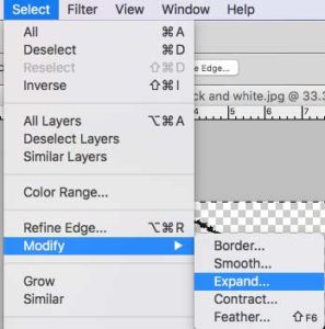 Using Photoshop and Photoshop Elements Layers to Thicken Line